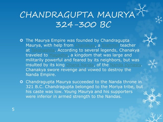 The Mauryan Empire | PPTX