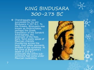 Bindusara Maurya