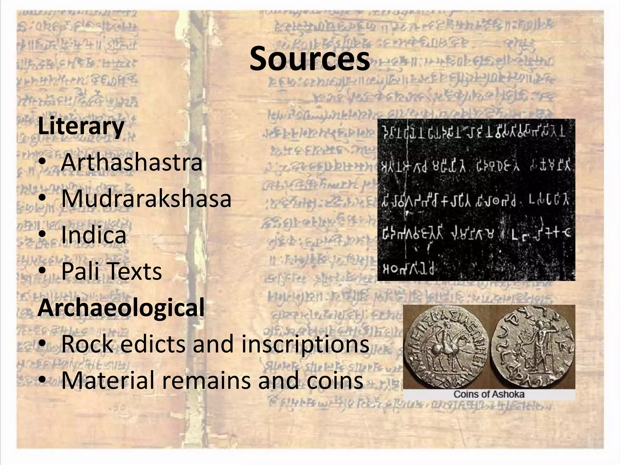 The mauryan empire | PPTX