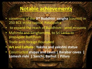 The mauryan empire | PPTX