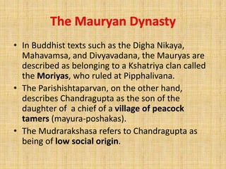 The mauryan empire | PPTX