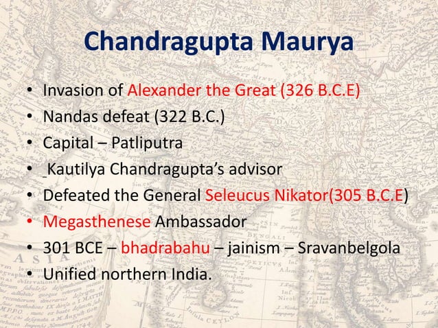 The mauryan empire | PPTX