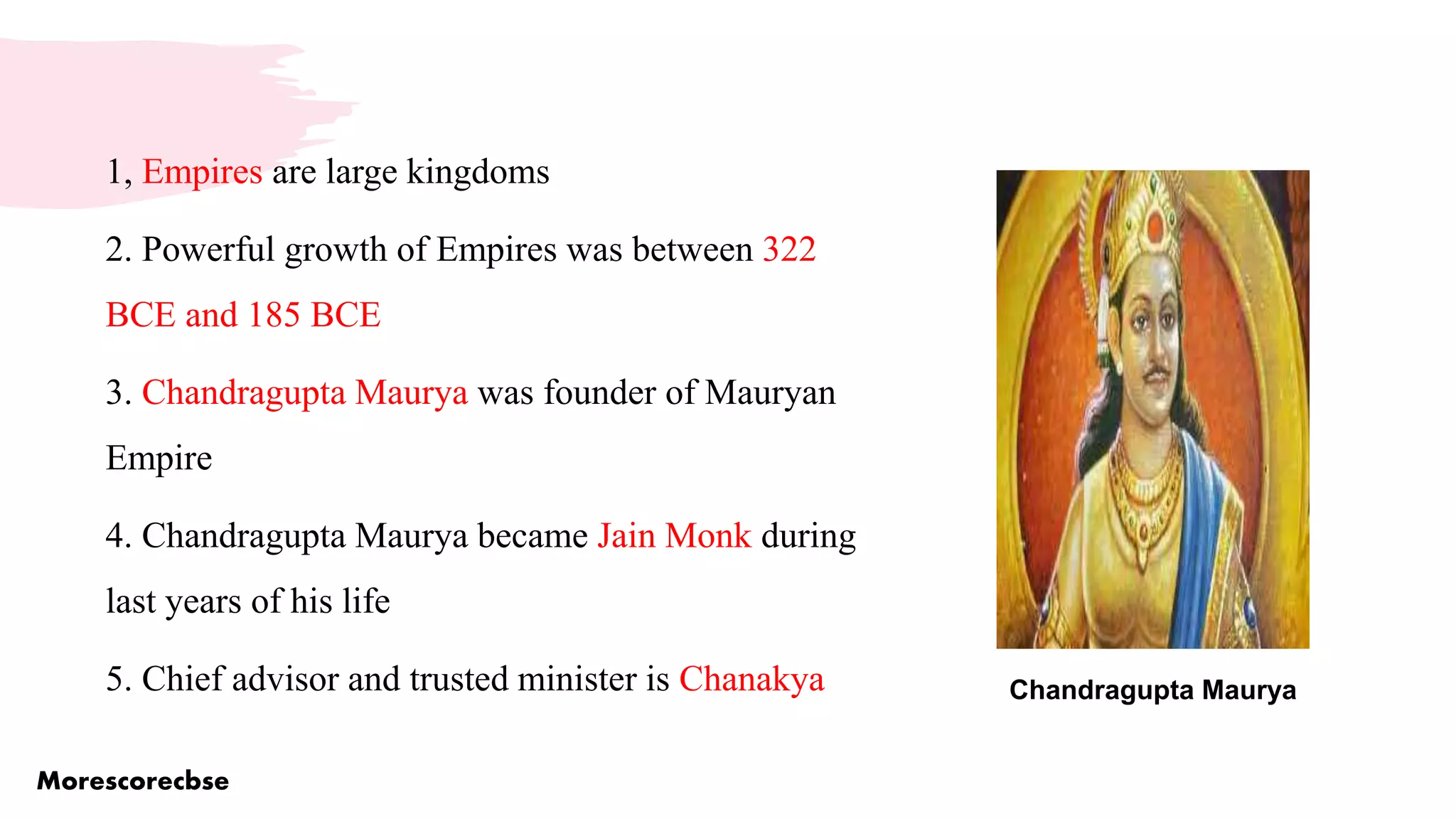 The Mauryan Empire | PPTX