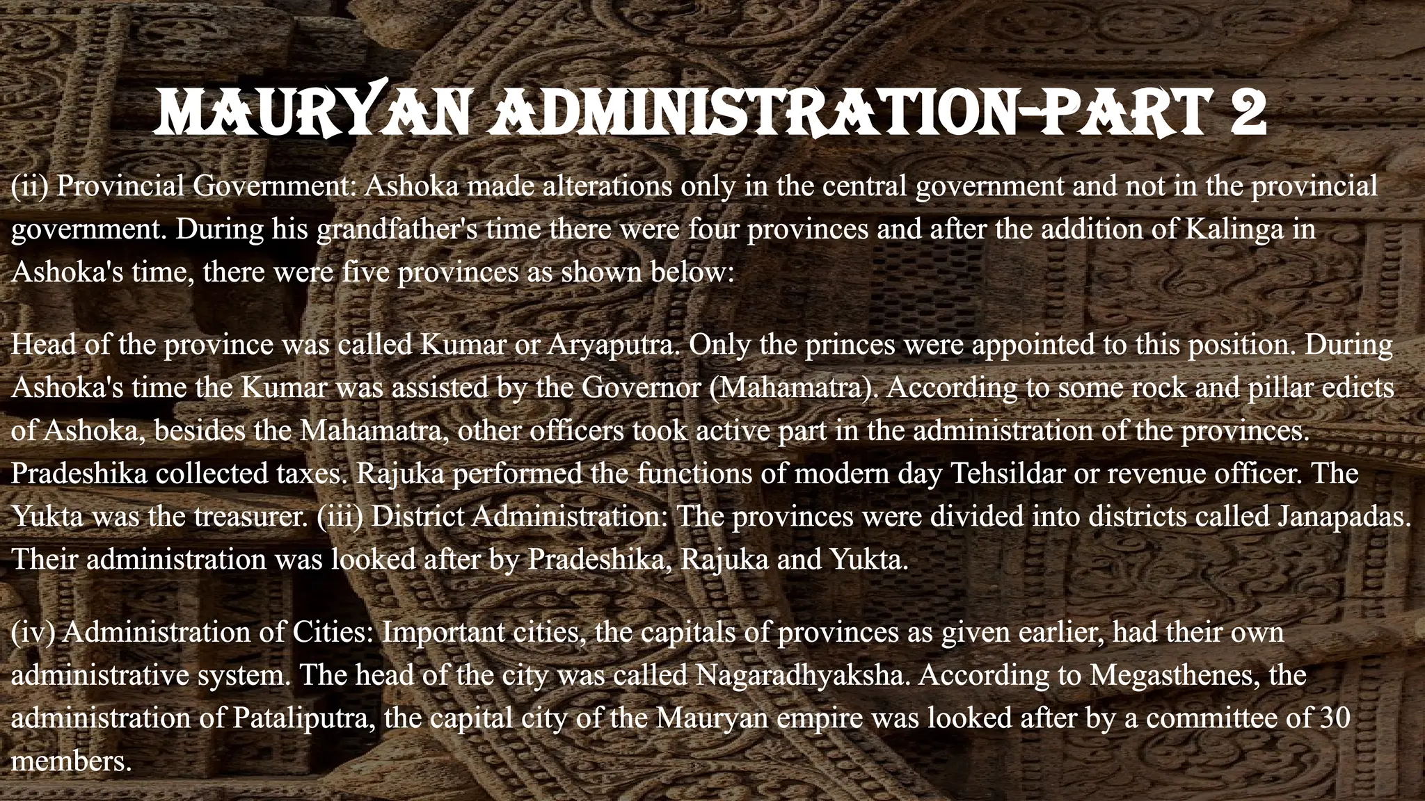 The Mauryan Empire and its historical significance | PPTX