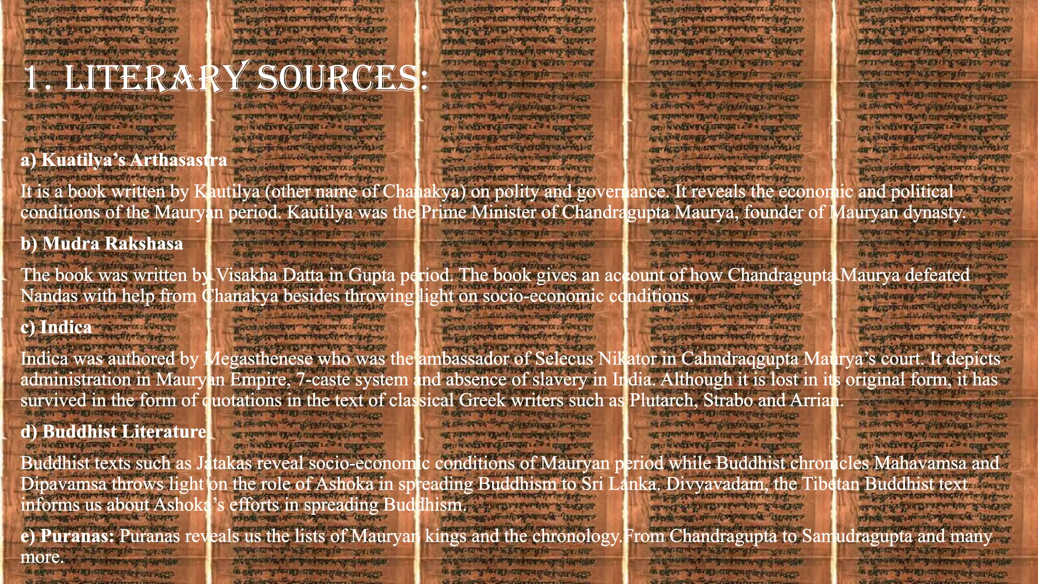 The Mauryan Empire and its historical significance | PPTX