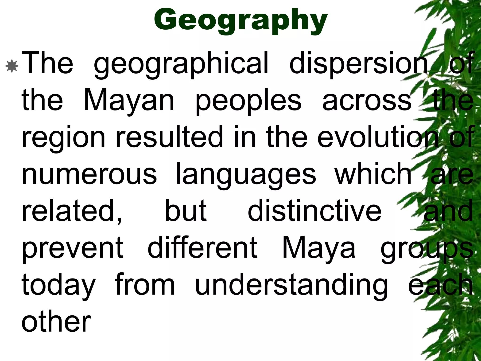 The Mayan Civilization | PPT