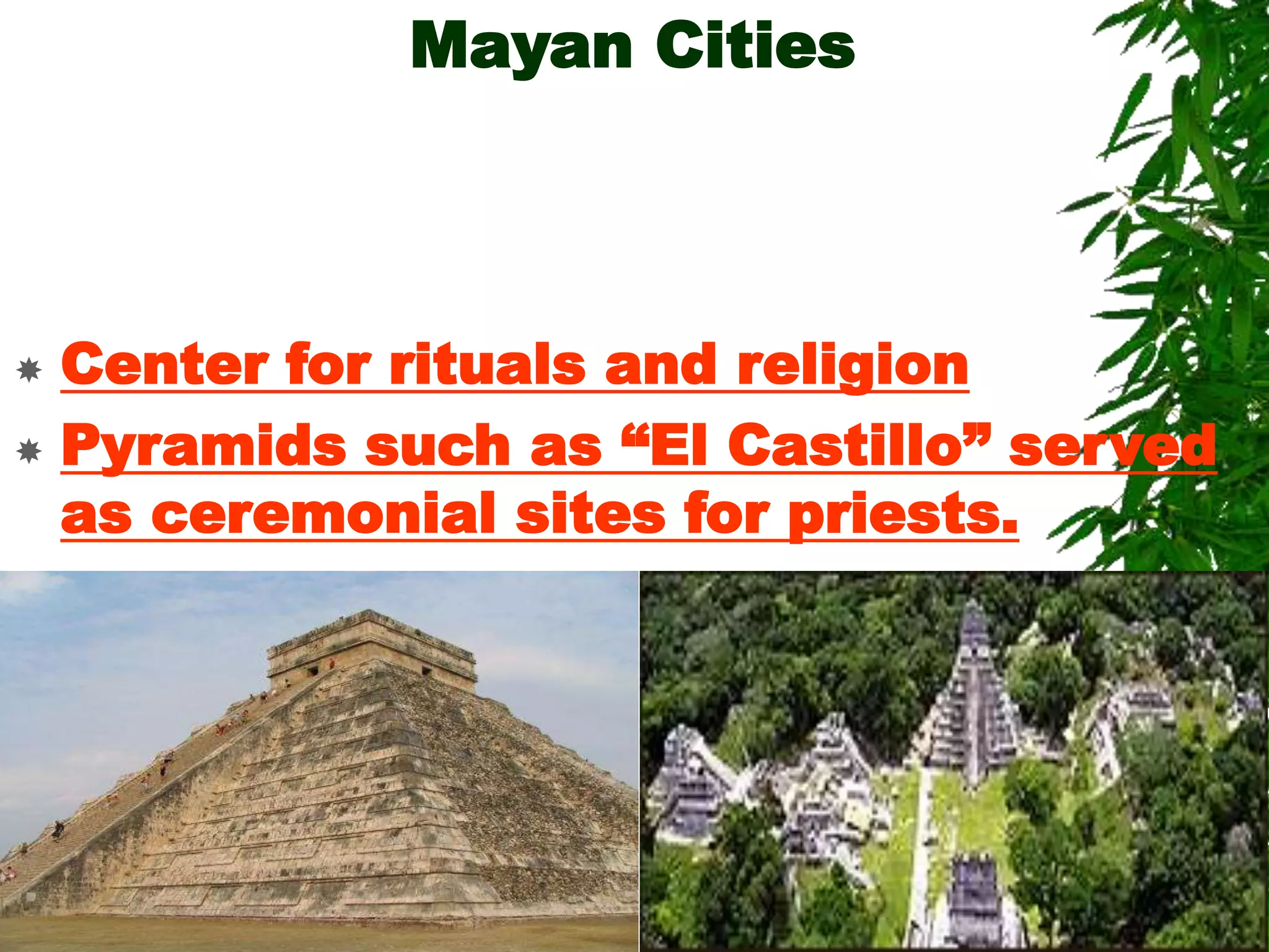 The Mayan Civilization | PPT