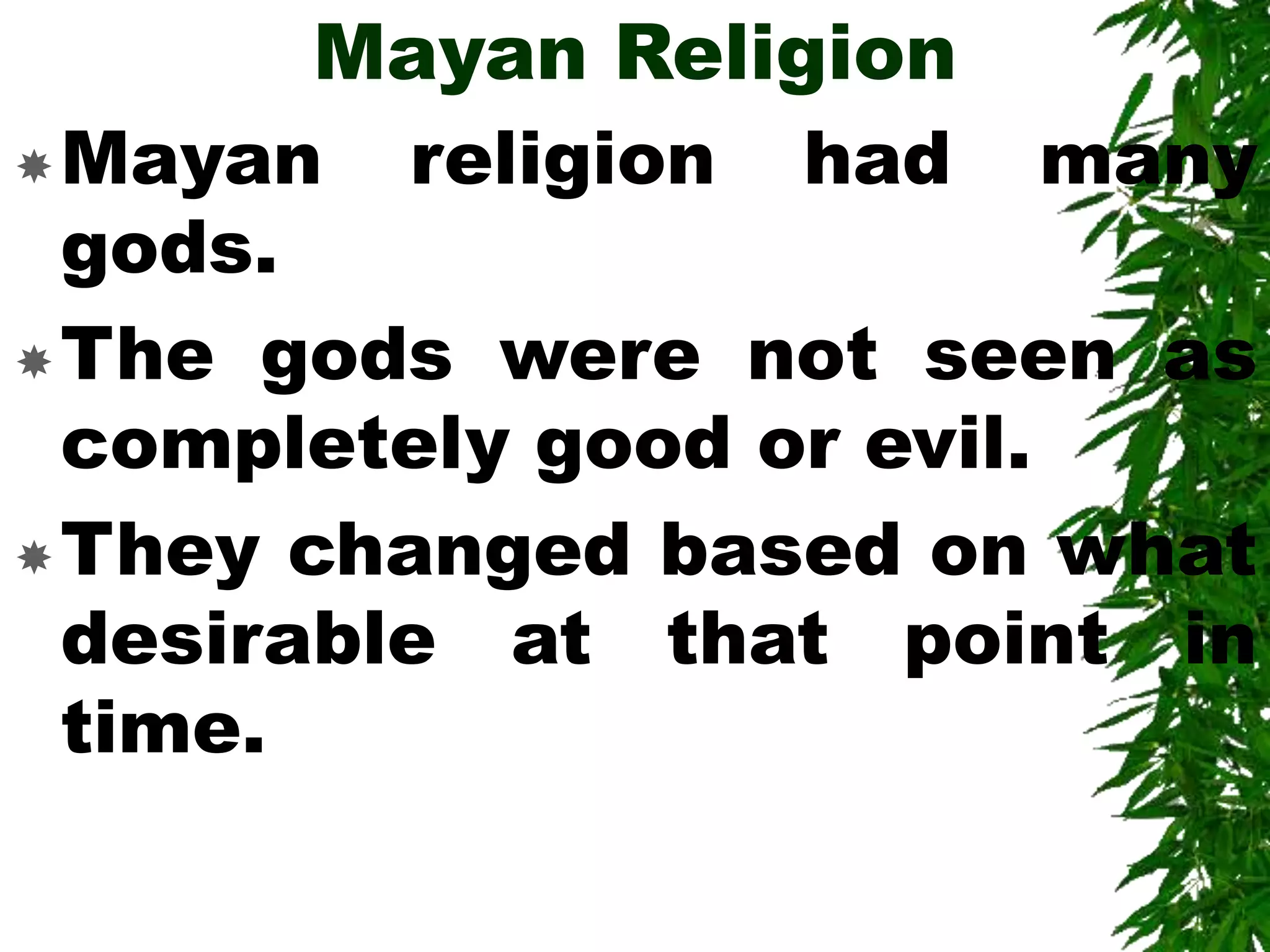The Mayan Civilization | PPT