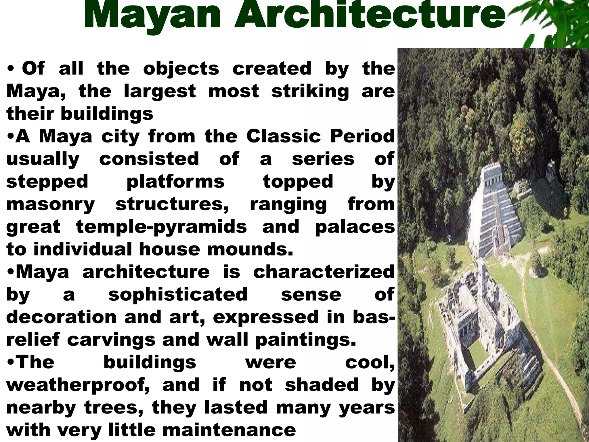 The Mayan Civilization | PPT