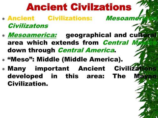 The Mayan Civilization | PPT