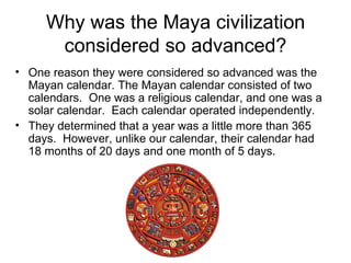 The maya civilization | PPT
