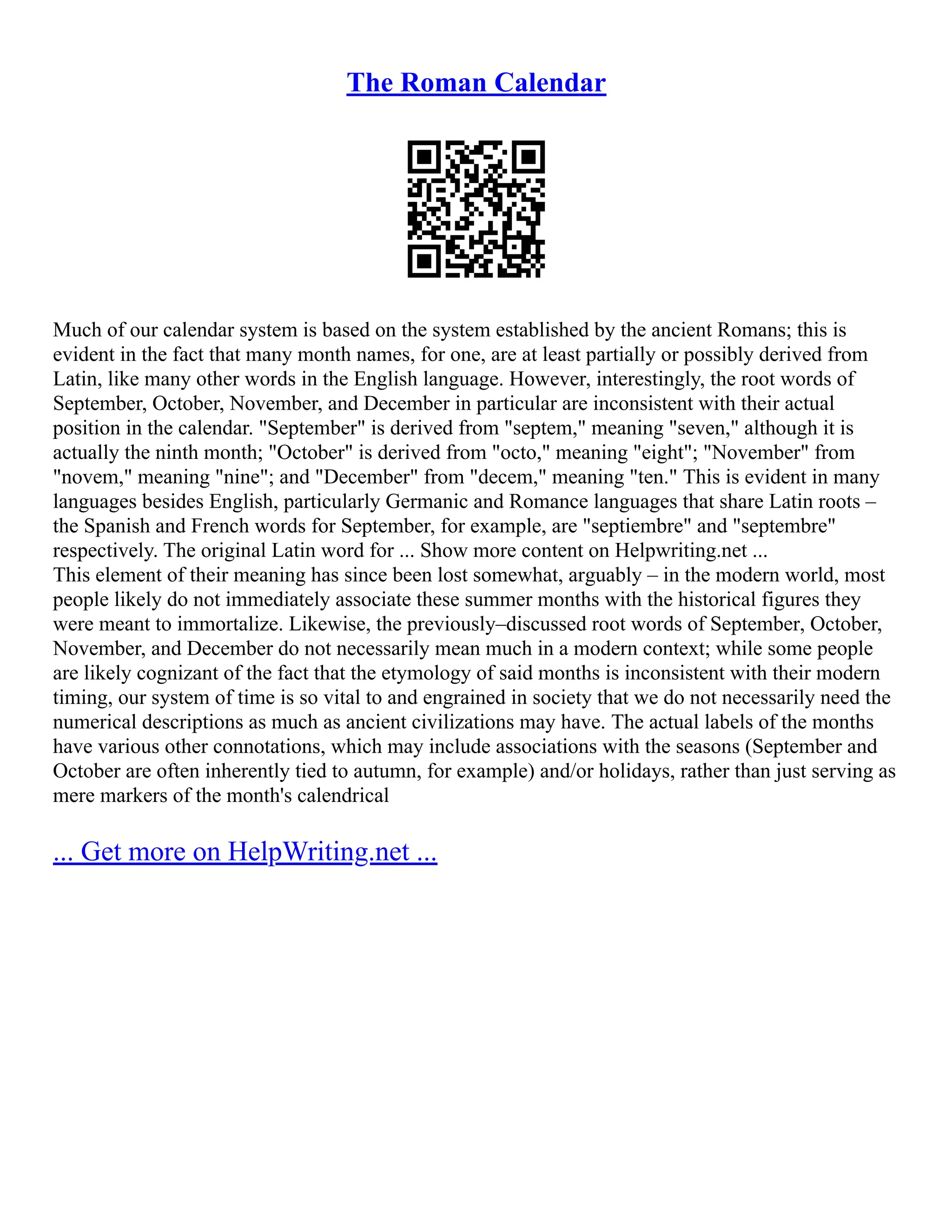 The Mayan Calendar | PDF