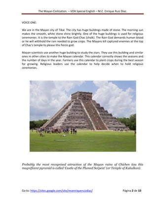 The mayan civilization | PDF