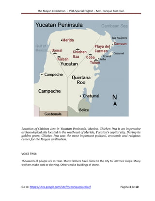 The mayan civilization | PDF