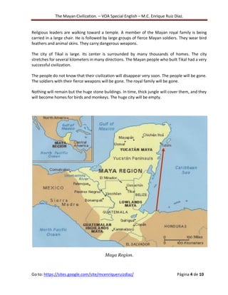 The mayan civilization | PDF