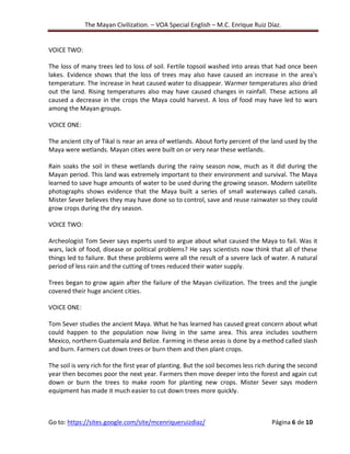 The mayan civilization | PDF