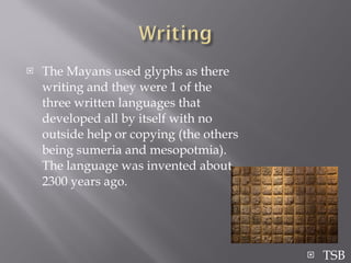 The mayan civilization abm tsb mf pd.2 | PPT