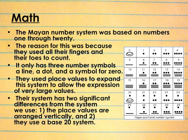 The mayan culture | PPT
