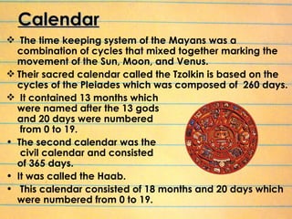The mayan culture | PPT