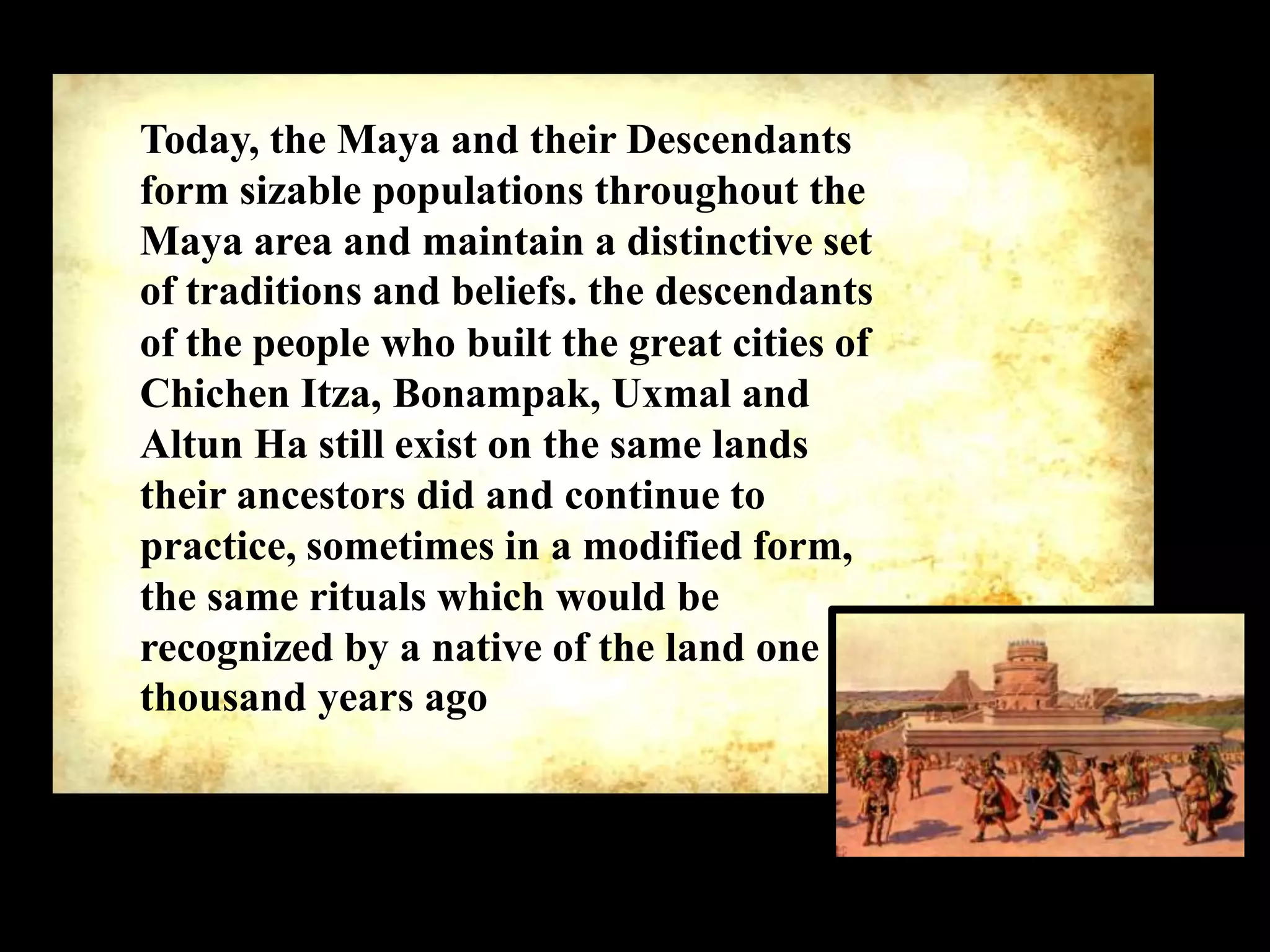 The Mayan Religion | PPTX