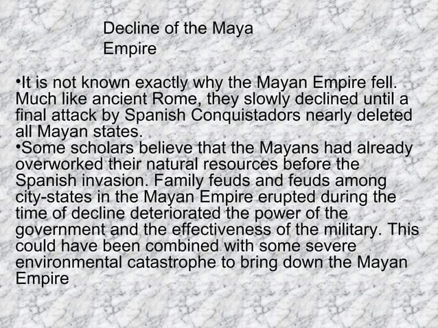 The mayans period 1 | PPT