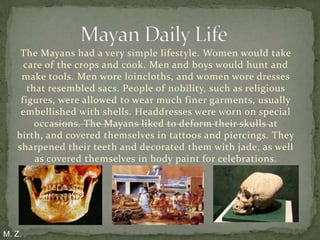 The mayans slideshow global pd.7 | PPT