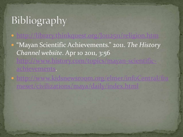The mayans slideshow global pd.7 | PPT