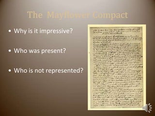 The mayflower | PPT