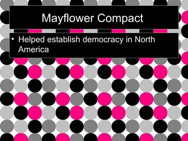 The Mayflower | PPT
