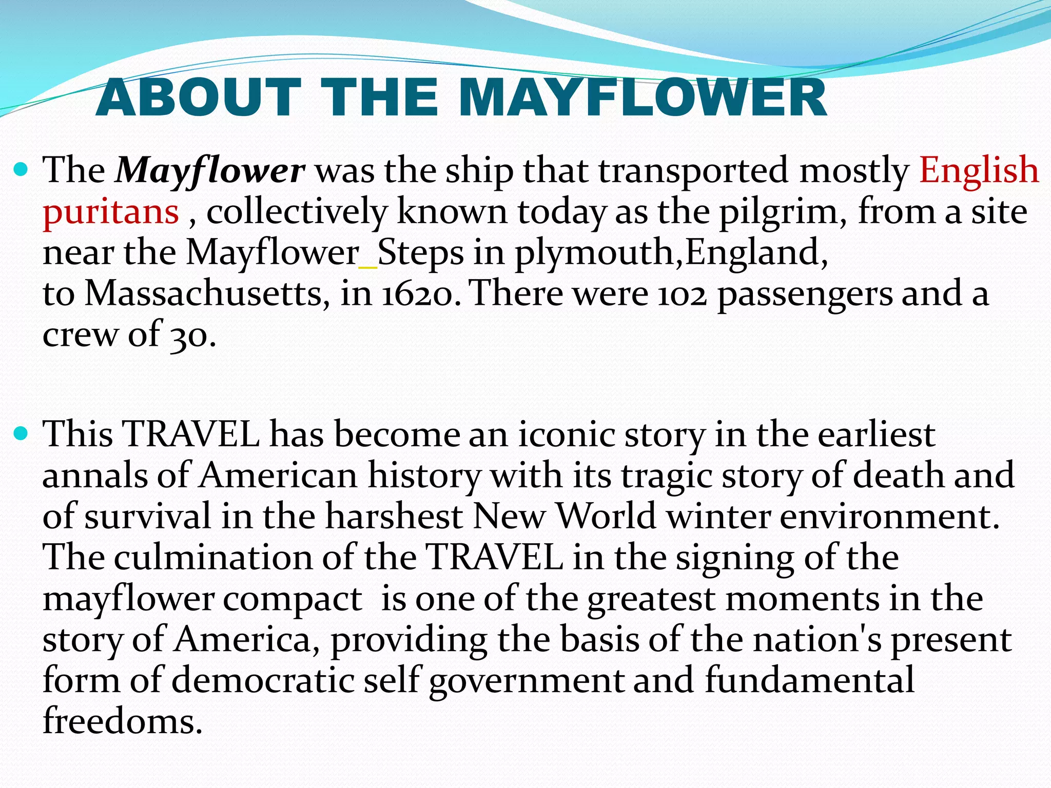 The mayflower | PDF