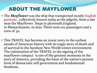 The mayflower | PDF | Christianity | Religion & Spirituality