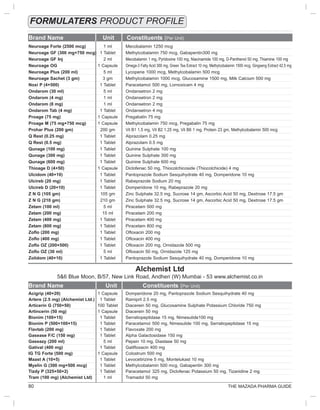 The mazada pharma guide 1st to 15th february 2017 | PDF