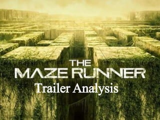 The Maze Runner Trailer Analysis | PPTX