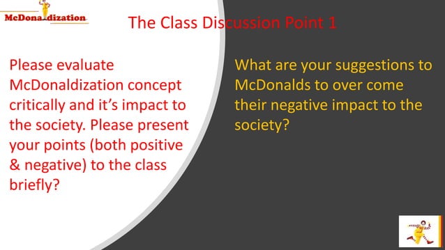 The McDonaldization of Society | PPTX