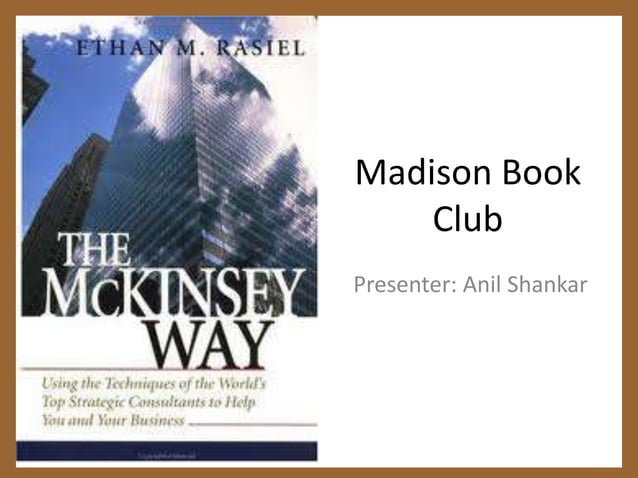 The mc kinsey way | PPTX