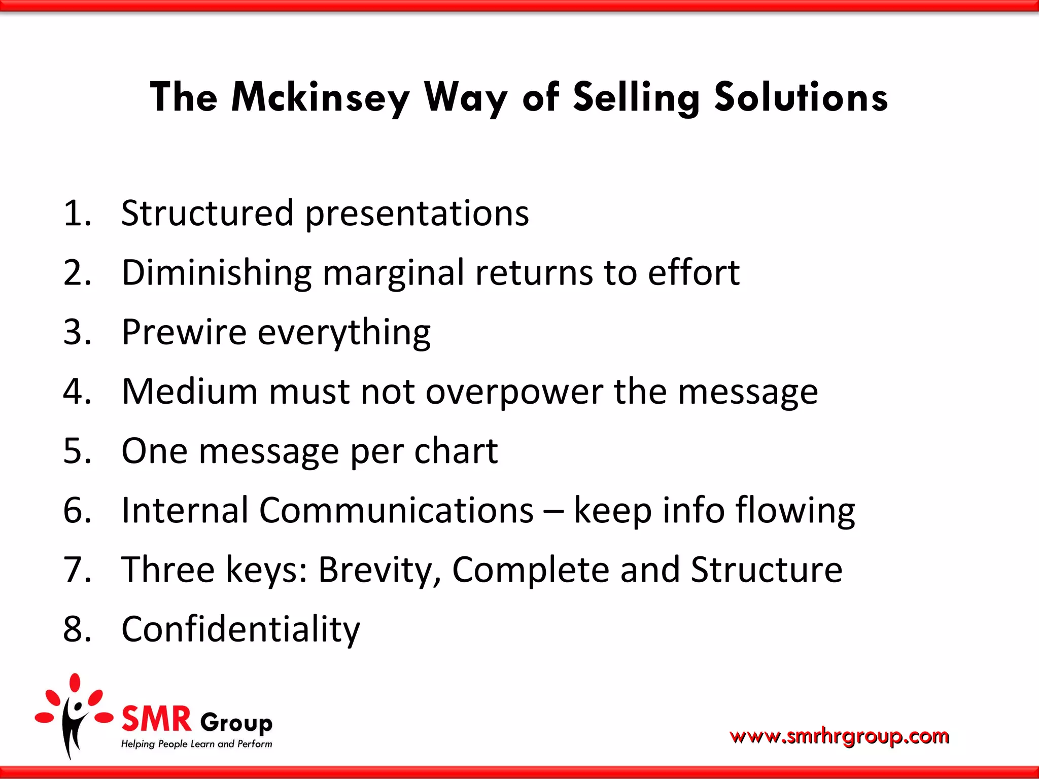 The Mc Kinsey Way | PPT