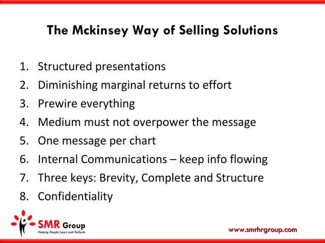 The Mc Kinsey Way | PPT