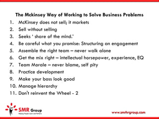 The Mc Kinsey Way | PPT