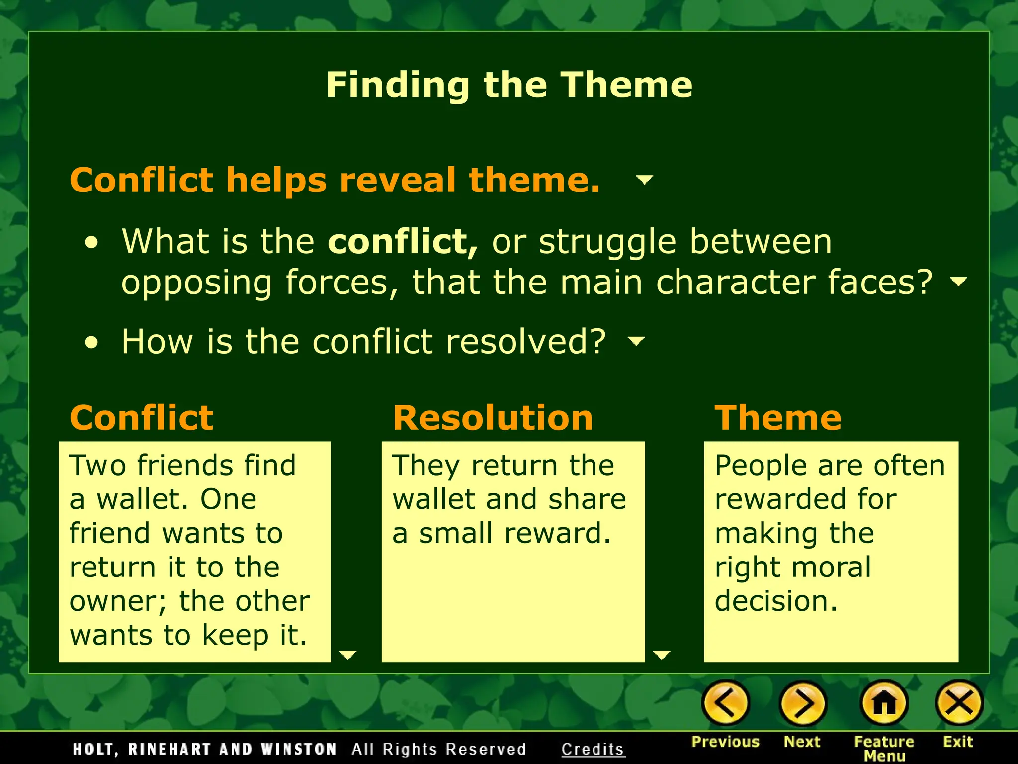 Literature theme building (what is theme) ppt | PPT