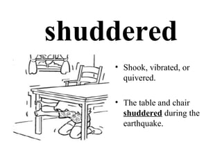 Theme 1 earthquake terror | PPT