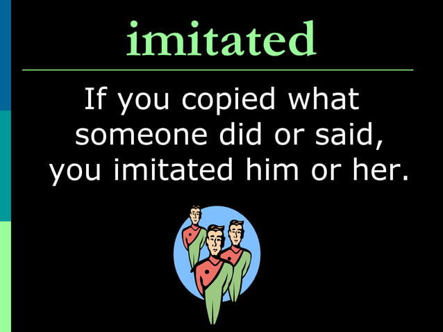 Ruby the Copycat Vocabulary - G3 StoryTown | PPT