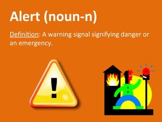 Theme 1 Night of the Twister and Blizzard vocabulary | PPT