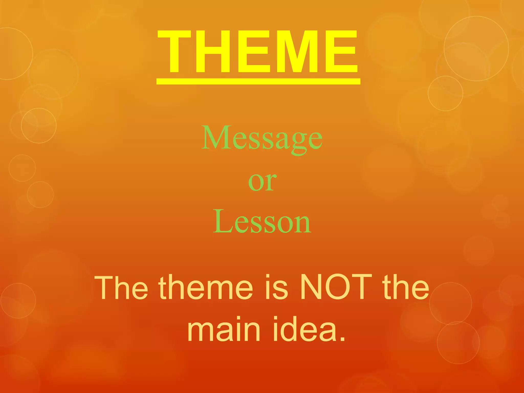 Theme for Second Graders | PPTX