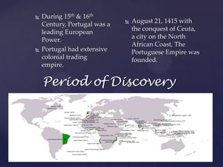 The Portuguese Empire | PPTX