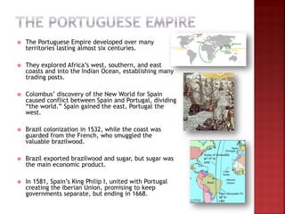 Theme 3 part 1 portuguese empire | PPT