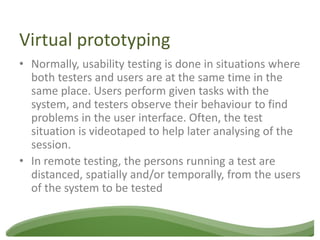 TP2 Prototyping process tools and methods | PDF | Computing ...