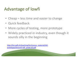 TP2 Prototyping process tools and methods | PDF | Computing | Technology & Computing