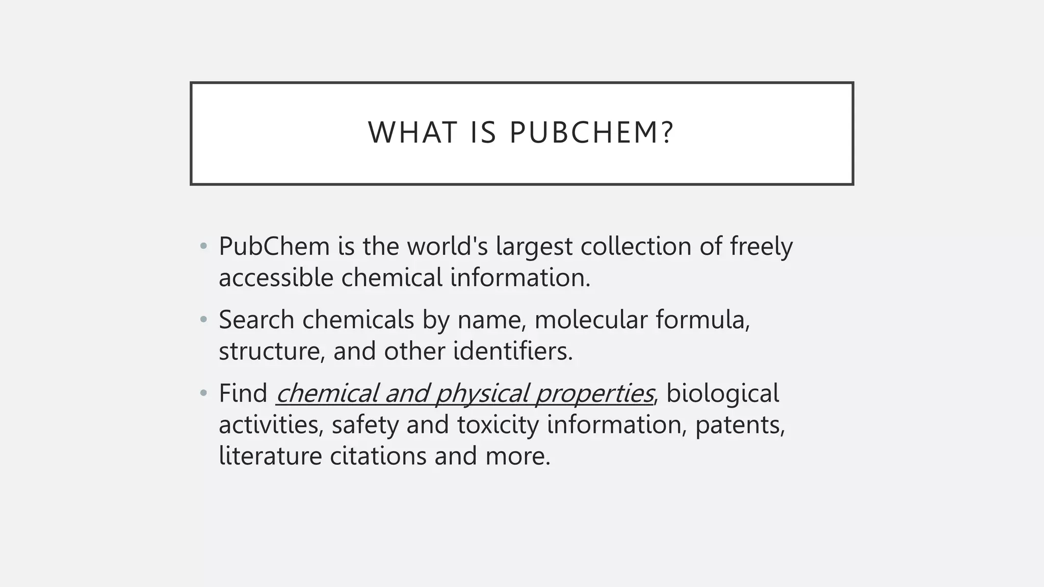 Drug Databases | PPTX