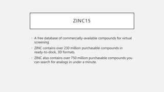 Drug Databases | PPTX