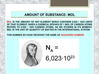 Theme 6 molarity and chemical reactions | PPTX